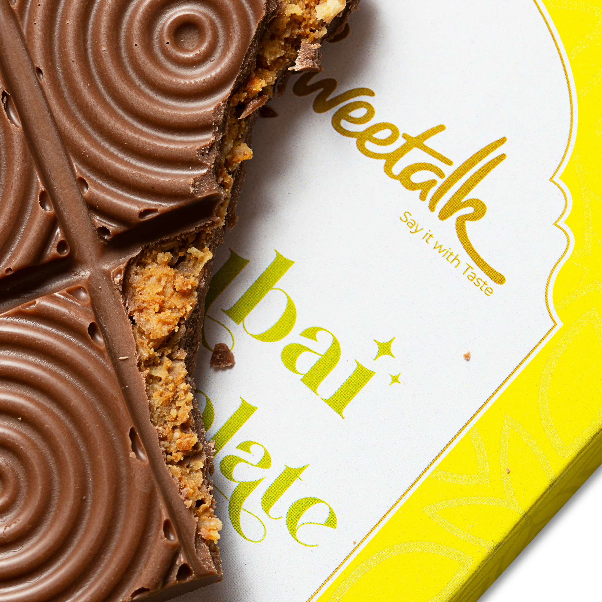 Sweetalk Dubai Chocolate Bar - 105g x 10 | Sweetalk